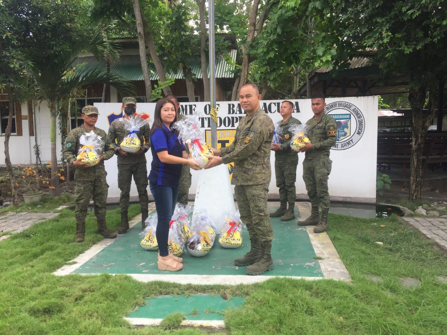 AMWSLAI Cotabato Branch Delivers Christmas Gift Packs to Task Force ...
