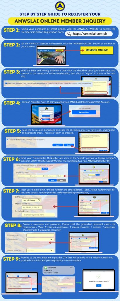 Introducing AMWSLAI Member Online Inquiry Facility for Seamless Access ...