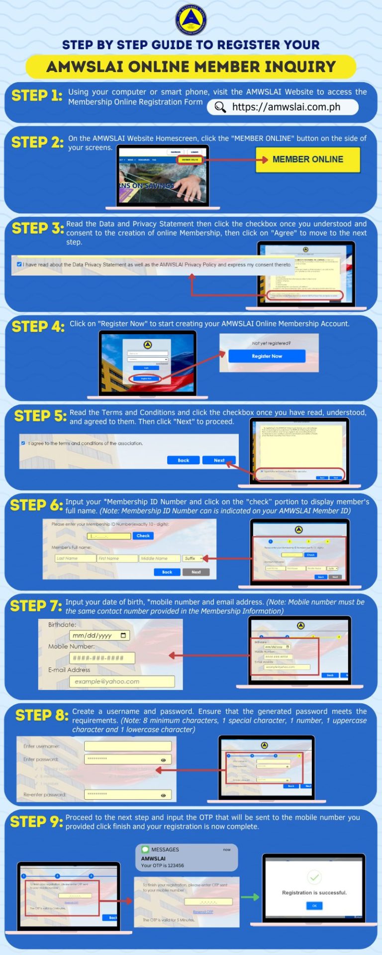 Introducing AMWSLAI Member Online Inquiry Facility for Seamless Access ...